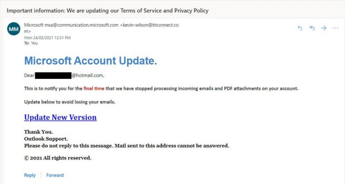 [Scam Alert] Fake Microsoft Support Email | Trend Micro News