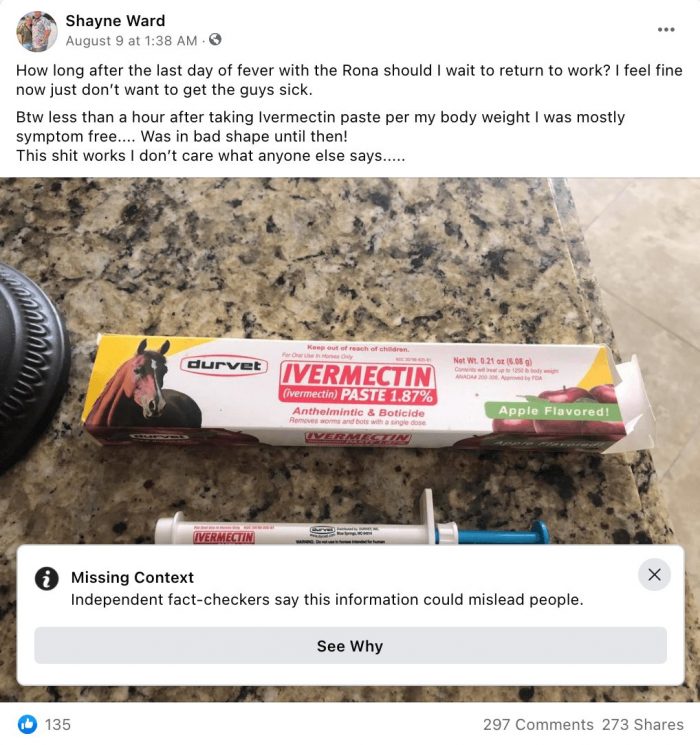 No, Ivermectin CAN’T Cure Coronavirus! Fact-checking 3 Ongoing Rumors ...