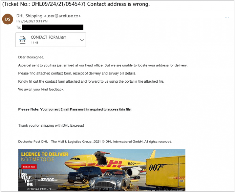 [Scam Alert] DHL Package Delivery Phishing Scam | Trend Micro News