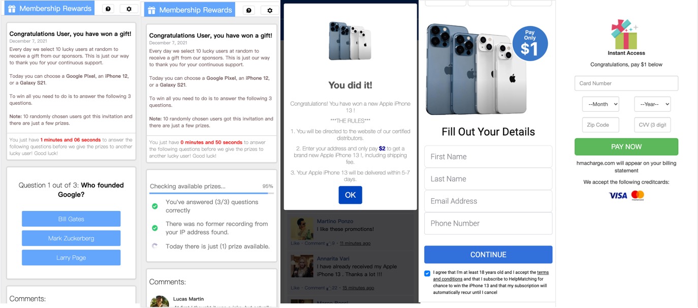 Top 5 Phishing Scams of the Week: Freemans, AT&T, Christmas iPhone 13 ...