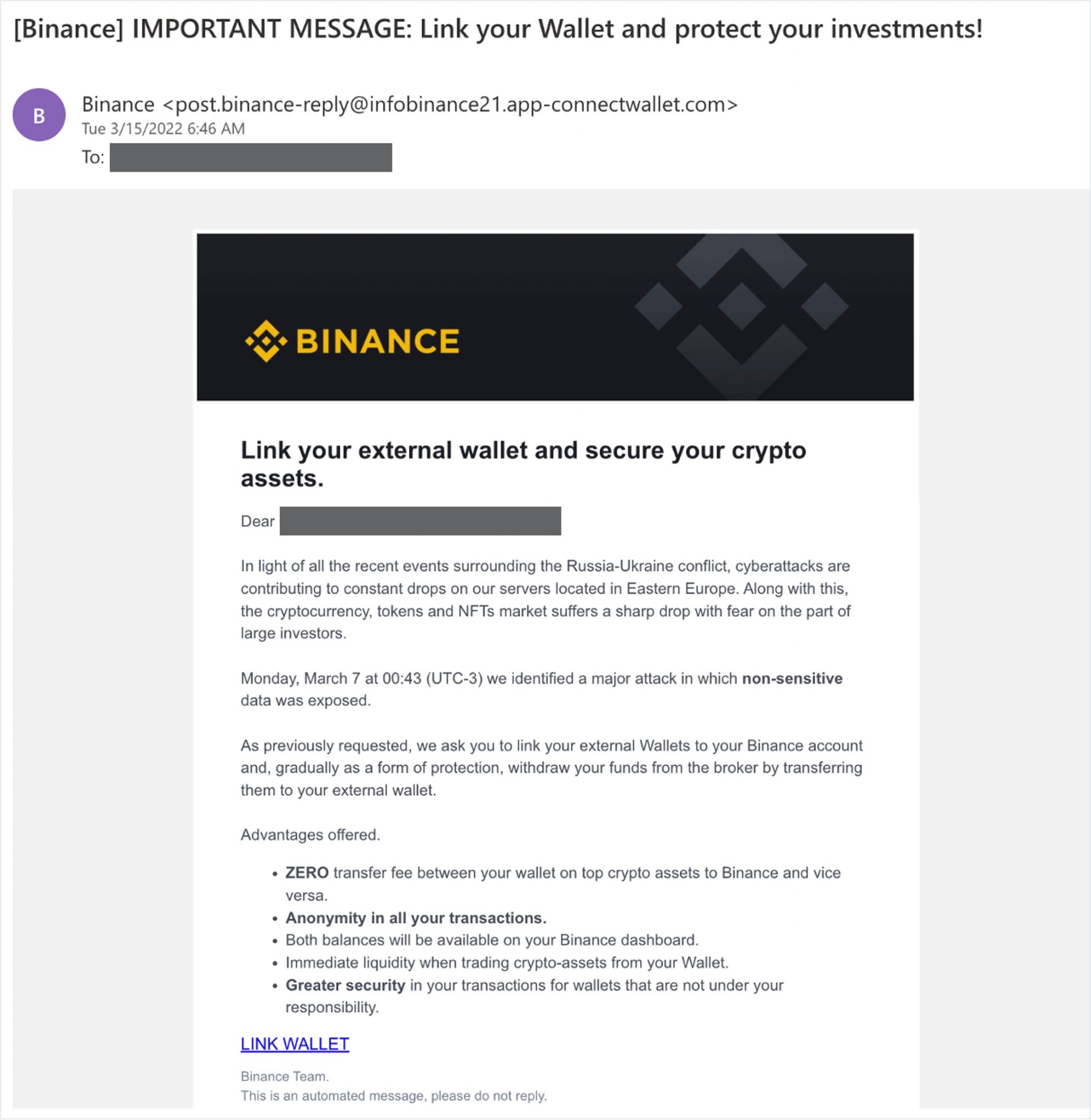 The IRS, Binance, Google, iPhone 13, and Walgreens — Phishing Scams of ...