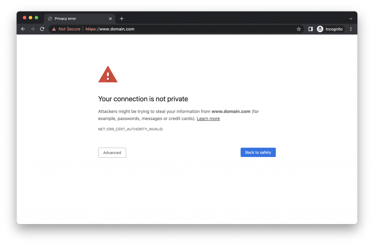 How to Fix “Your connection is not private” Error | Trend Micro News