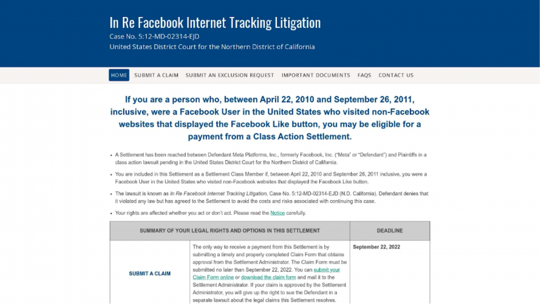 Facebook Settlement: How to Claim Your Share of the User Privacy and ...