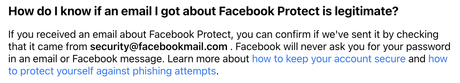 Is the Email Alert from “security@facebookmail.com” Legit? | Trend ...