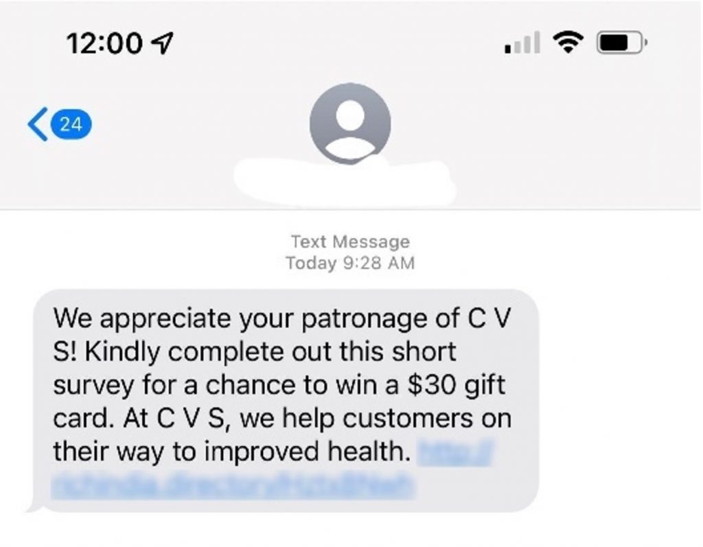 Dangerous CVS And Walgreens Text Survey Scams Trend Micro News Dangerous CVS And Walgreens Text Survey Scams Trend Micro News