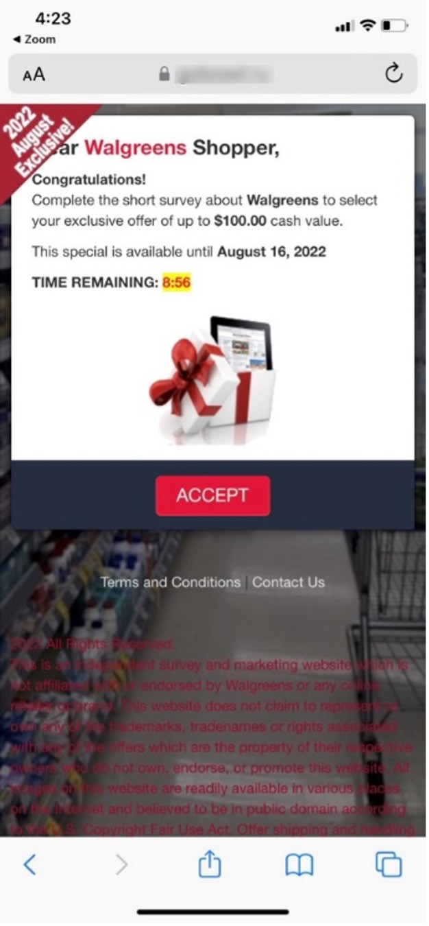 Dangerous CVS and Walgreens Text Survey Scams | Trend Micro News