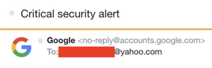 Google Critical Security Alert — Scam or Not? | Trend Micro News