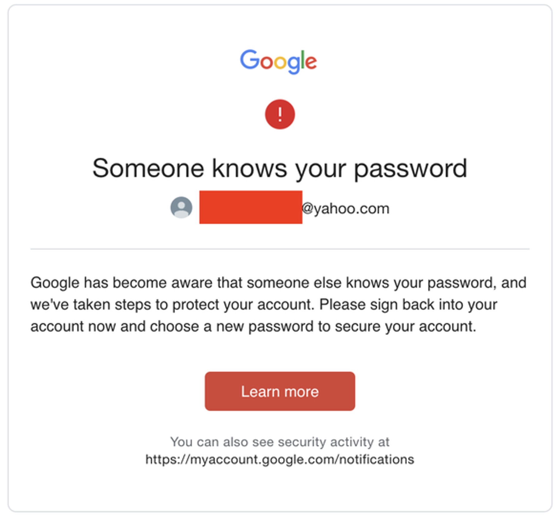 Google Critical Security Alert — Scam or Not? | Trend Micro News