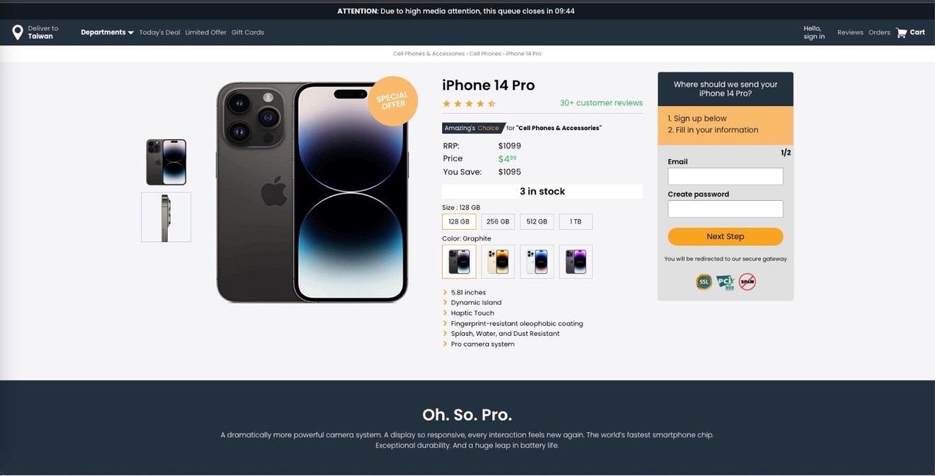 Cash App, USPS, Overheadusa[.]com, and iPhone 14 on Amazon – Top Scams ...