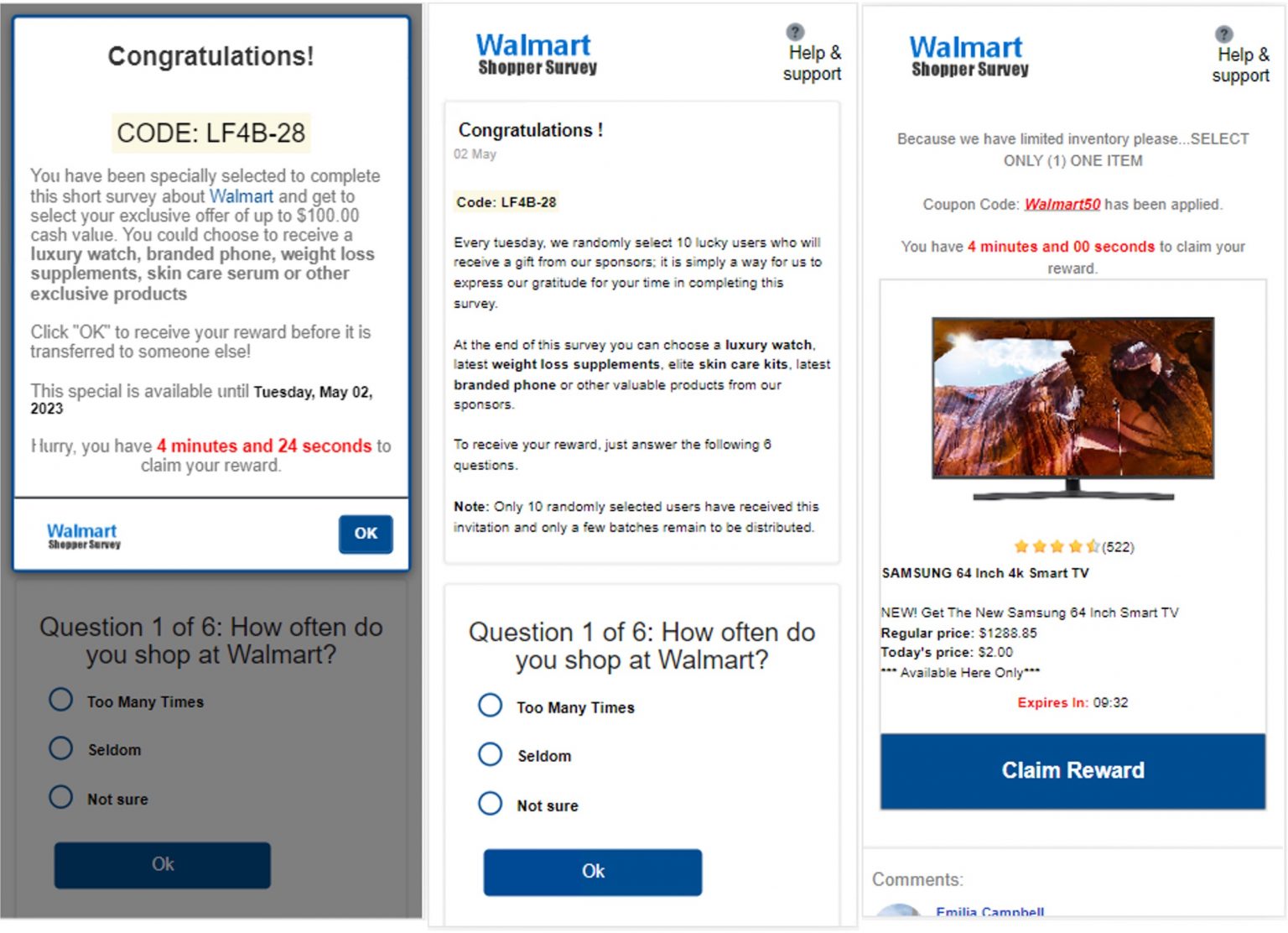 GroupMe iPad Giveaway, Costco, Walmart, and Tinder — Top Scams of the ...