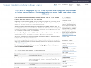 Zoom Video Communications Settlement (EpiqPay): Scam or Legit? | Trend ...