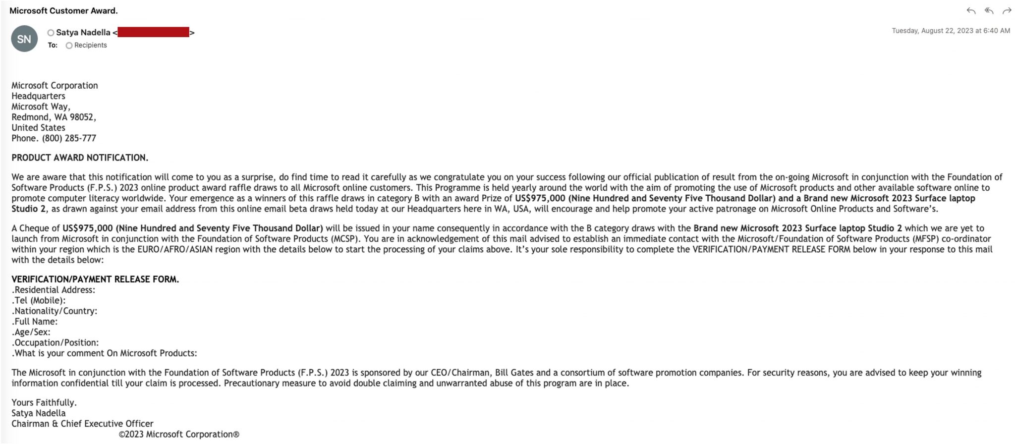 Microsoft, USPS, AUPost, and OOFOS: Top Scams of the Week | Trend Micro ...