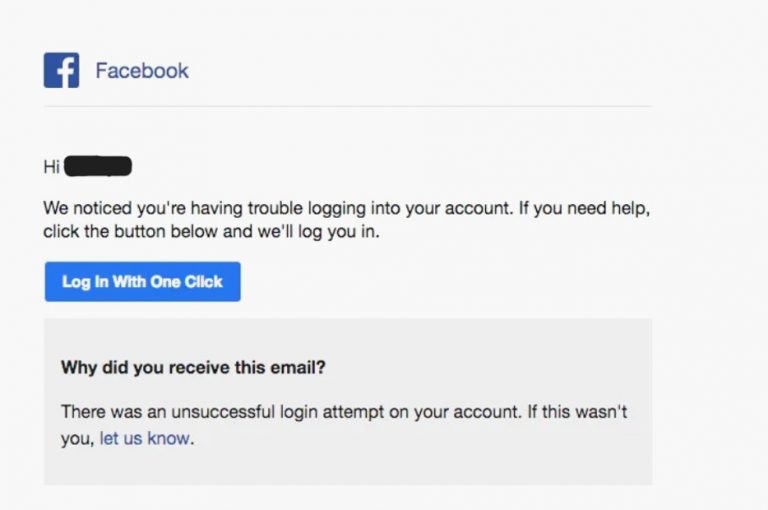 Unauthorized Log-in Attempt Notification Email | Trend Micro News