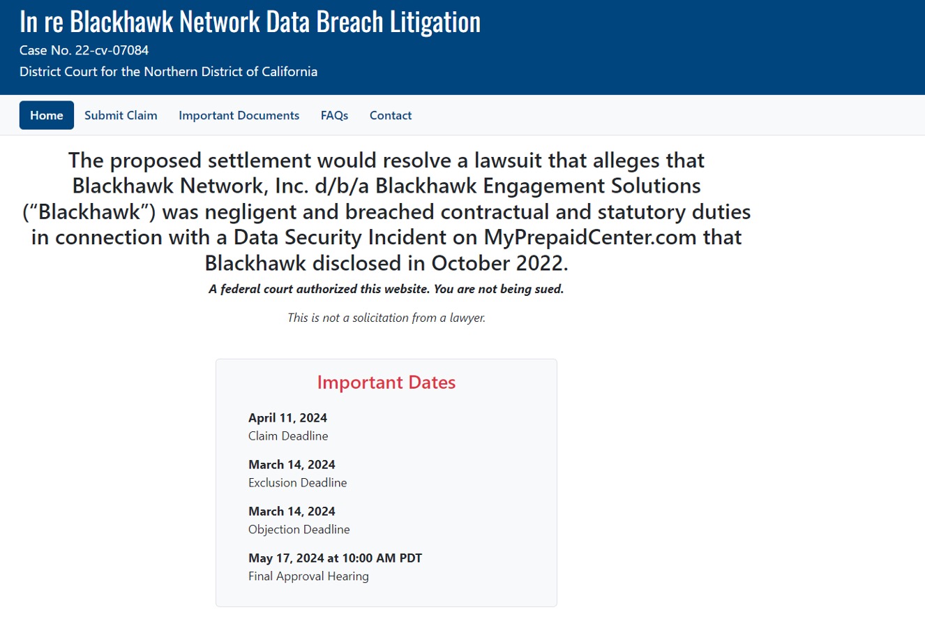 Blackhawk Data Breach Settlement: What You Need to Know | Trend Micro News