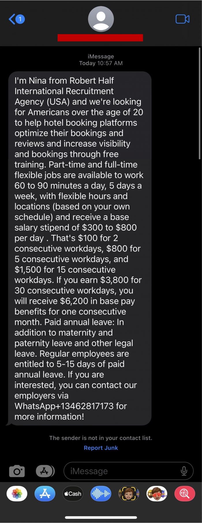 Robert Half International Recruitment, iCloud, AT&T: Top Scams of the ...