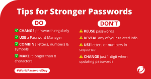 Top 10 Tips on World Password Day | Trend Micro News