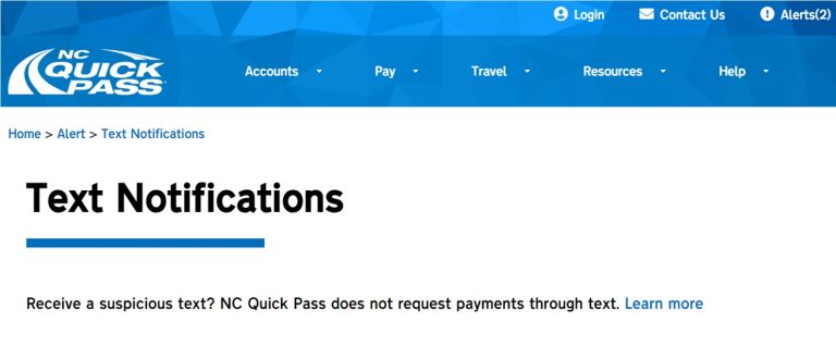 NC Quick Pass Toll Scam | Trend Micro News