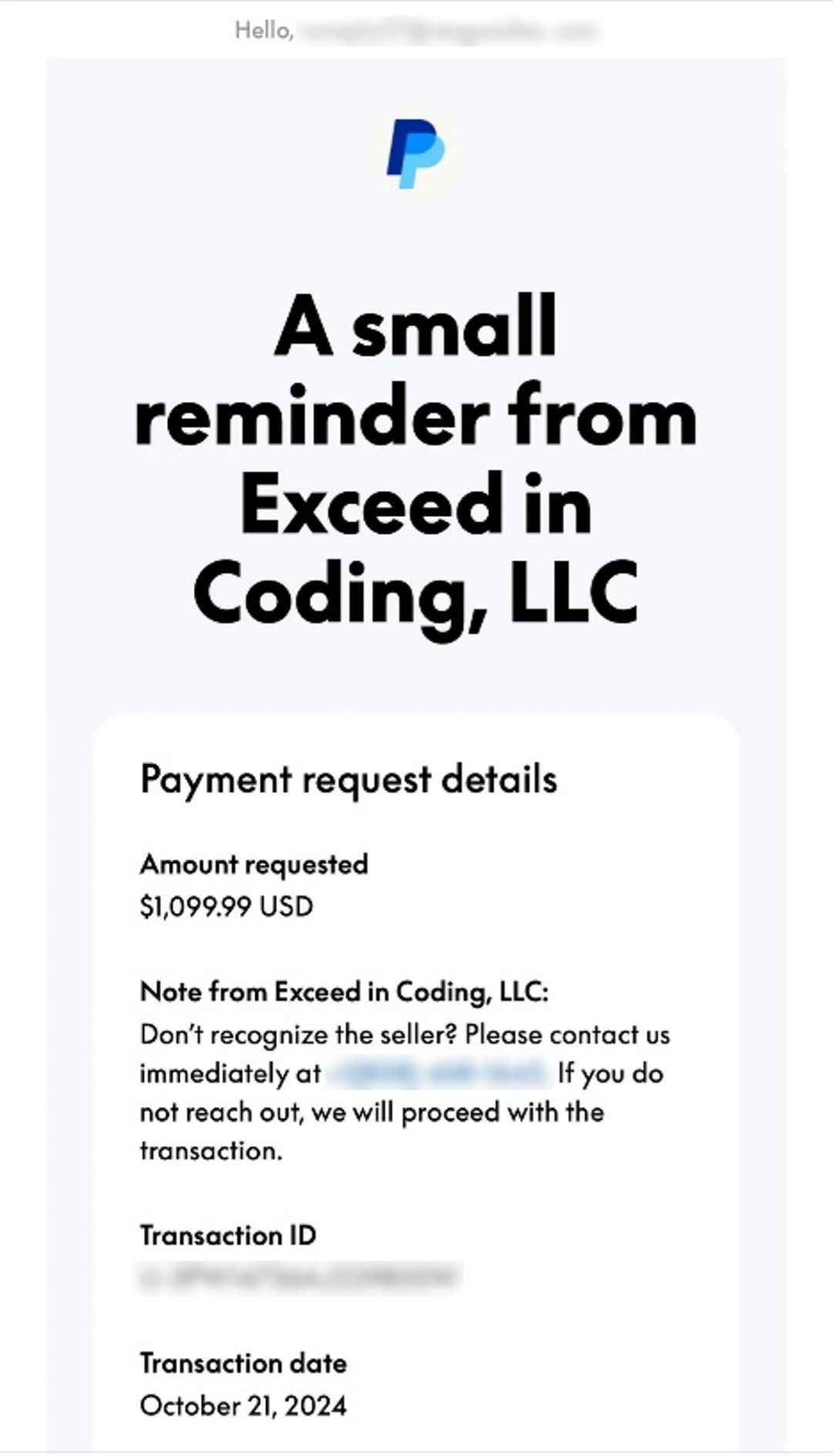 Exceed in Coding LLC, Hotel Phishing & Fake Payment Scams: Top Scams of ...