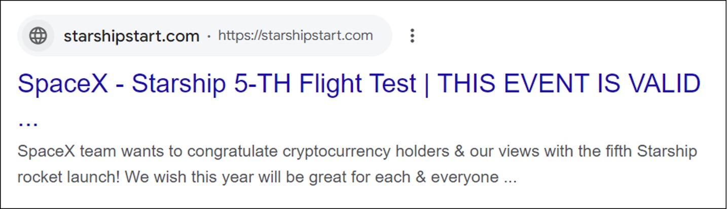 SpaceX Rocket Launching Scam | Trend Micro News