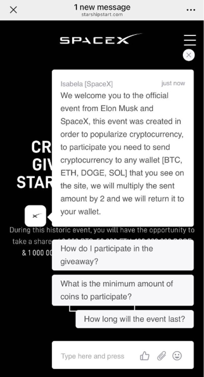 SpaceX Rocket Launching Scam | Trend Micro News