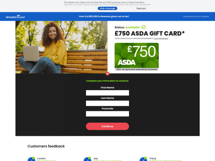 Toktest.org (Walmart Gift Card), Indiana Toll Road Text, and Netfix ...