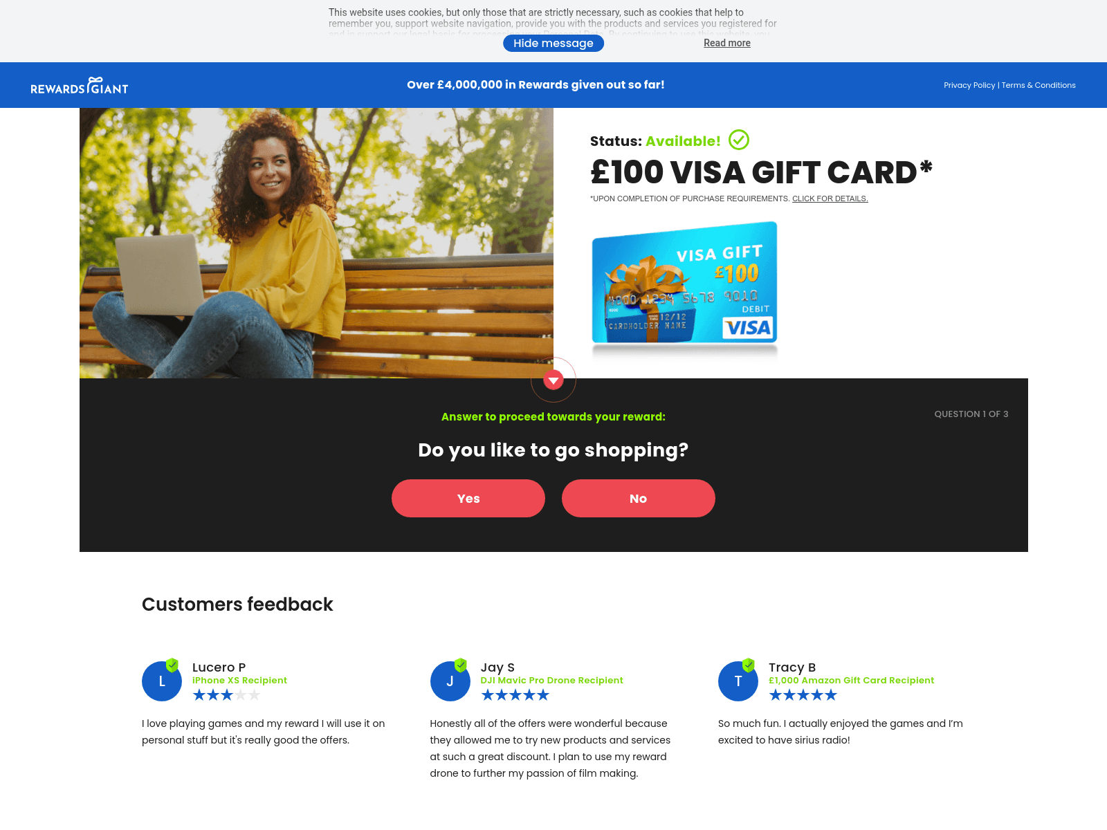 Toktest.org (Walmart Gift Card), Indiana Toll Road Text, and Netfix ...