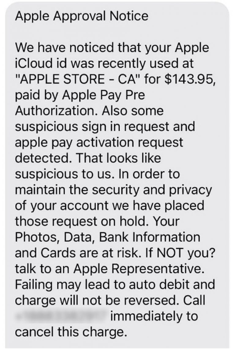 Apple Approval Notice Scam (Apple Pay Text Scam) | Trend Micro News