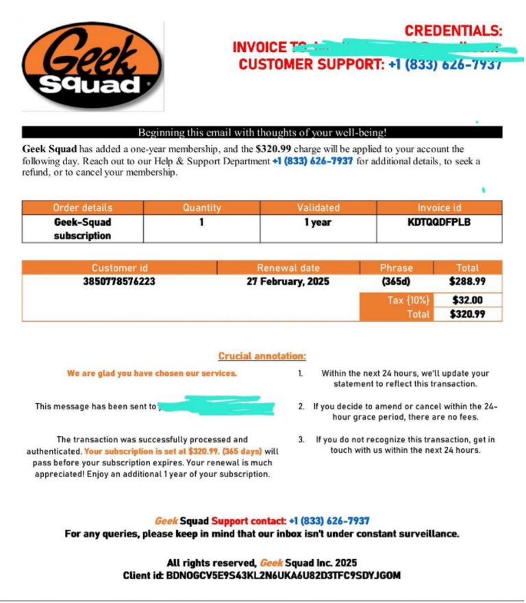 Geek Squad Scam Alert: How to Spot Fake Renewal Emails | Trend Micro News