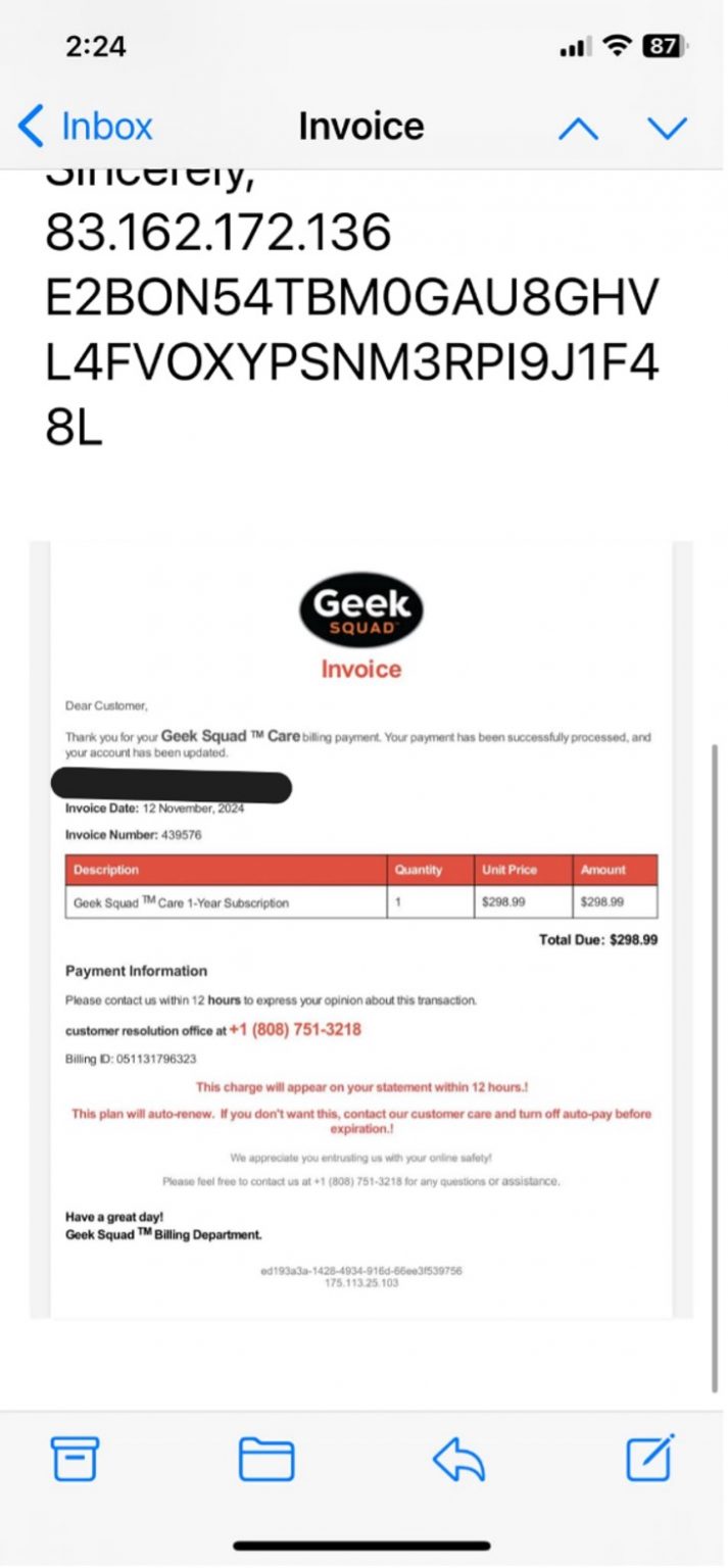 Geek Squad Scam Alert: How to Spot Fake Renewal Emails | Trend Micro News