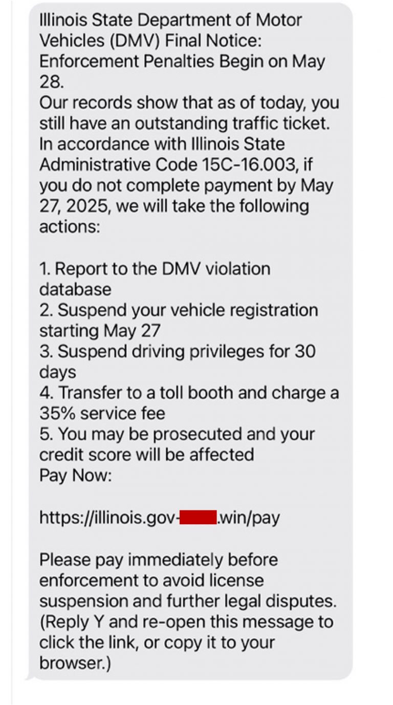 Watch Out for These DMV Text Toll Scams | Trend Micro News