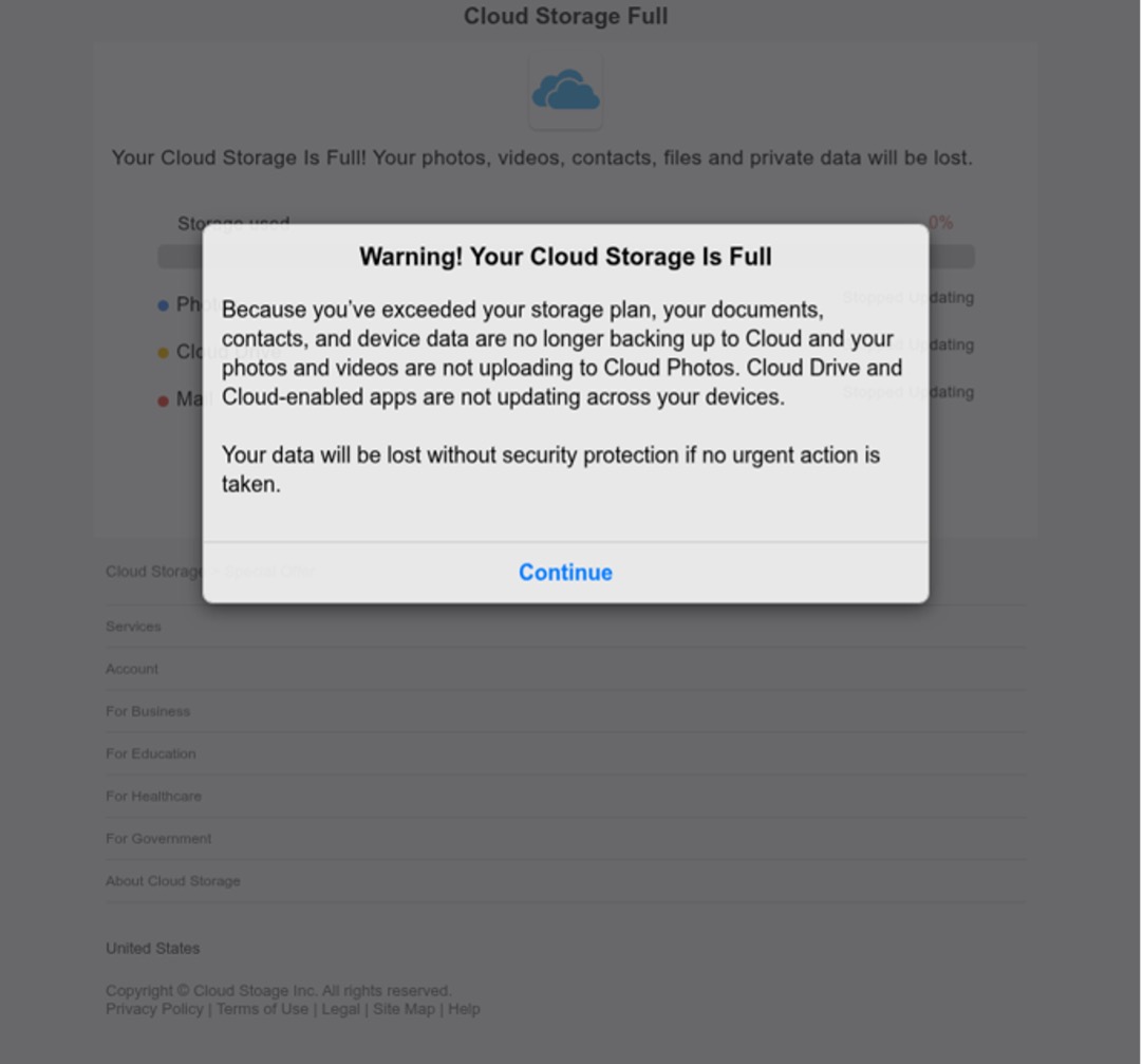 iCloud Storage Scam (Watch Out!) | Trend Micro News