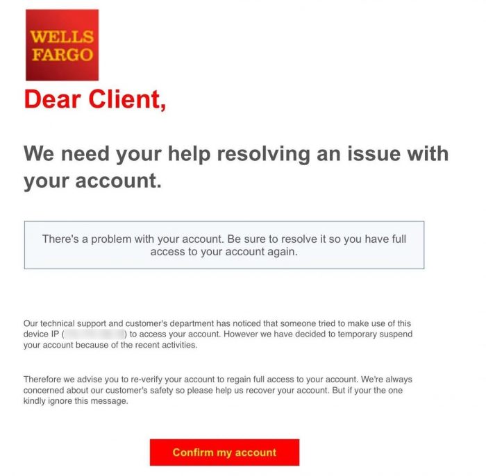 Watch Out for Wells Fargo Scams | Trend Micro News